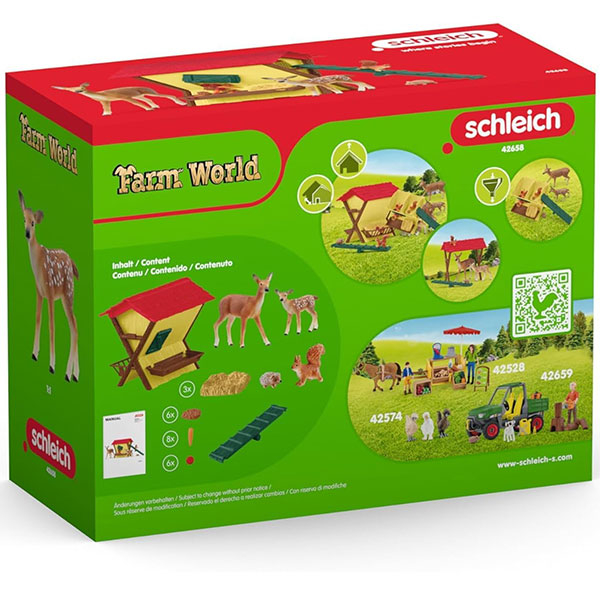 Schleich Hranilica za divlje zivotinje 42658