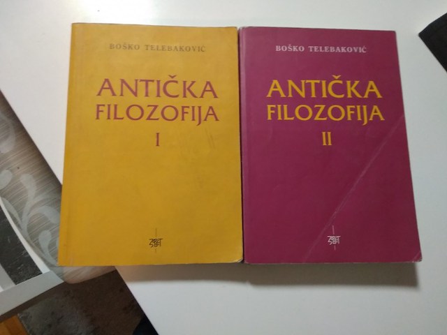 Antička filozofija 1i 2 - Boško Telebaković