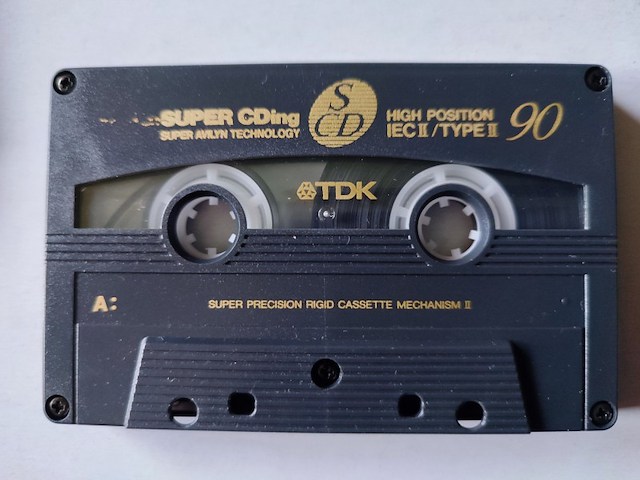 TDK Super CDing 90 - koriscena kaseta