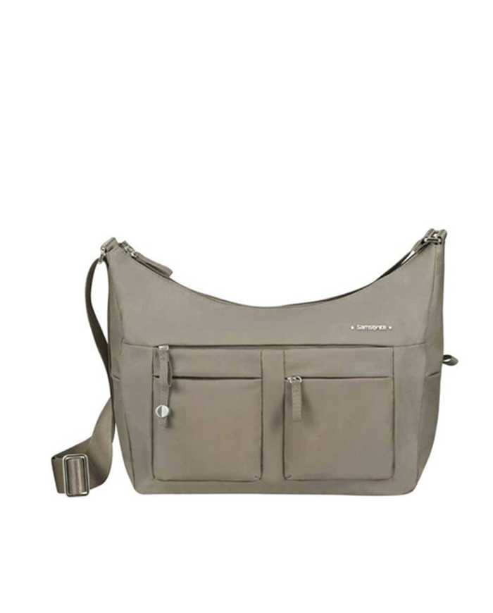 TORBA MOVE 4.0-SHOULD. BAG M+2 POCK STONE GRAY Samsonite