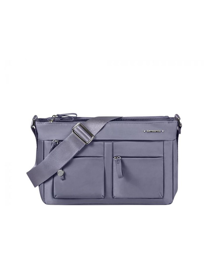 TORBA MOVE 4.0-HORIZ. SHOULDER BAG+FLAP VIOLET Samsonite