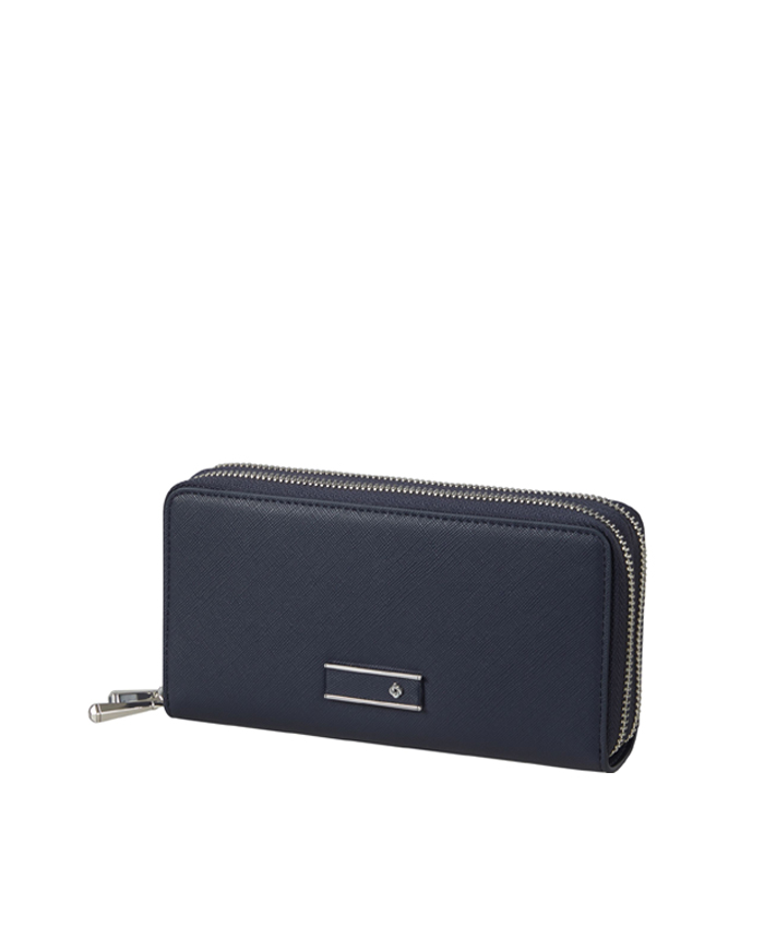 NOVČANIK ZALIA 3.0 SLG-327 – DBL ZIP AROUND L DARK BLUE Samsonite