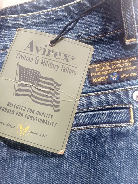 Civilian & Military Tailors AVIREX Jeans - NOVO