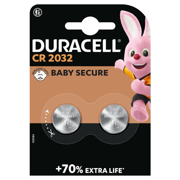 DURACELL Baterija Coin LM2032 CR2032, 2 kom