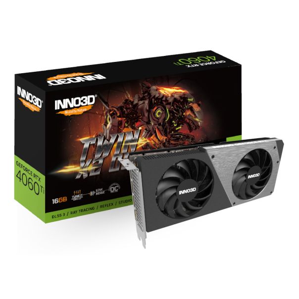 INNO3D Grafička karta Video Card GEFORCE RTX 4060 Ti 16GB TWIN X2 OC