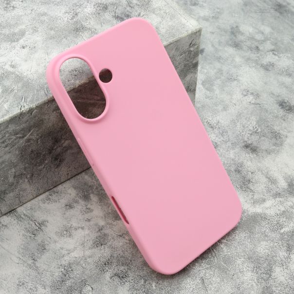 Maska Gentle color za iPhone 16, roze