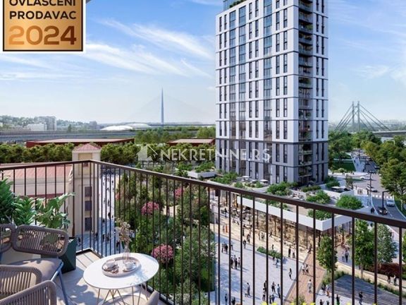 Savski venac, Beograd na vodi – BW Vizia, 109m2 – BEZ PROVIZIJE!, BW Vizia