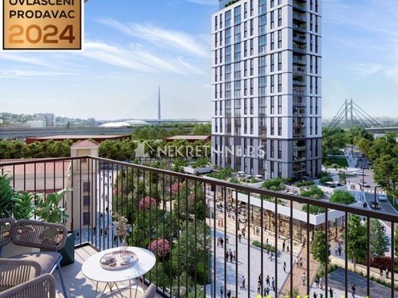 Savski venac, Belgrade Waterfront – BW Vizia, 109m2 – NO COMMISION!, BW Vizia