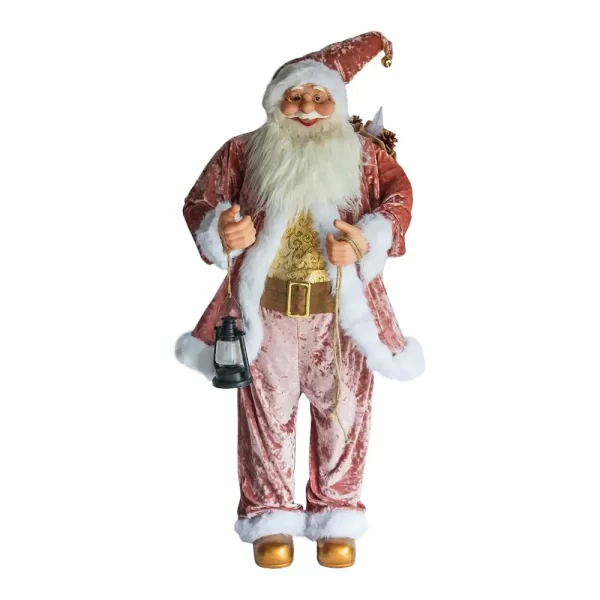 Deco Santa, Deda Mraz, roze, 120cm