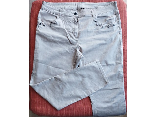 Pantalone veci broj GINA BENOTTI , bez boje, vel. 50