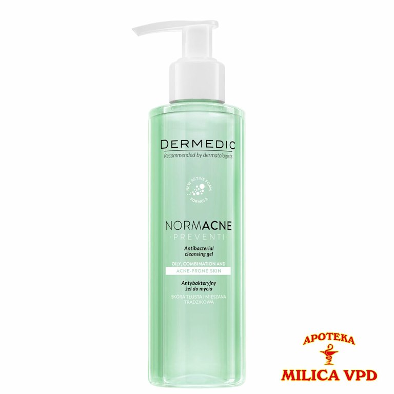 DERMEDIC NORMACNE antibakterijski gel za čišćenje 200ml