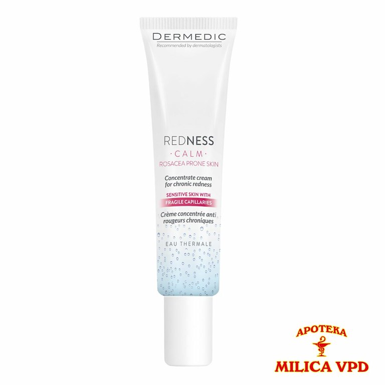 DERMEDIC REDNESS koncentrovana krema za hronično crvenilo 40ml