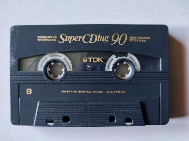 TDK - super CD-ing 90 min - koriscena kaseta