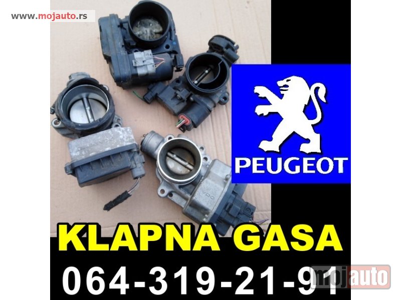 KLAPNA GASA Pežo 407 607 406 107 206 207 306 Partner 106 Peugeot