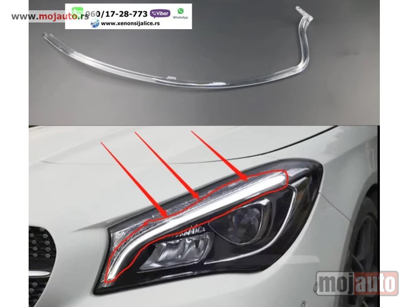 Led dnevno svetlo fabricki model u faru mercedes cla 17-19