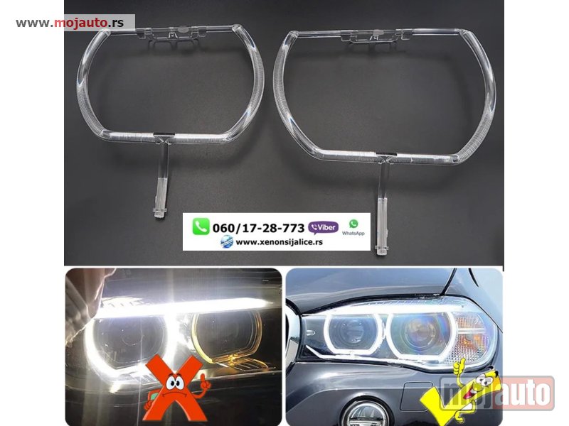 Led dnevno svetlo fabricki model u faru led prstenovi bmw m2 18-21