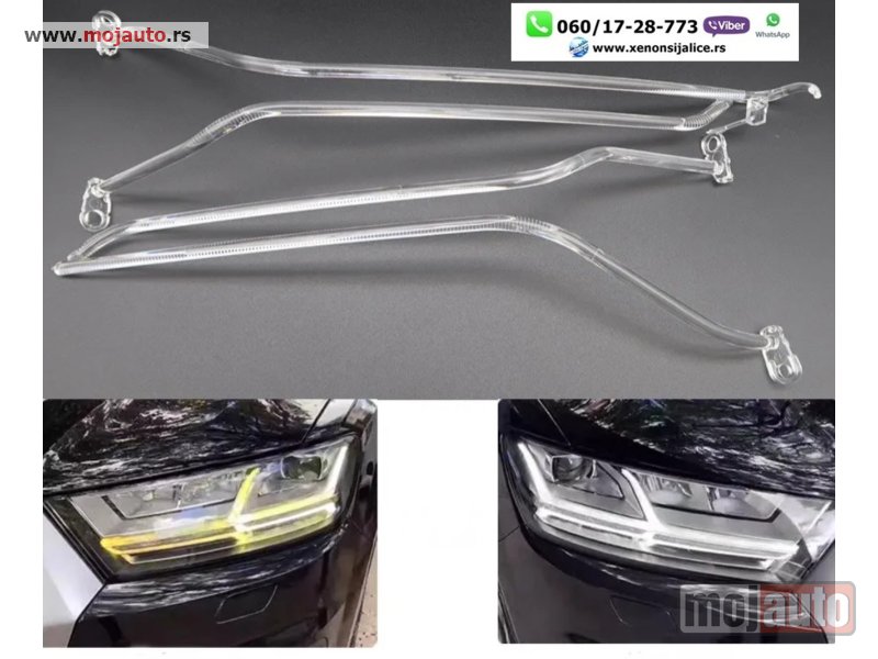 Led dnevno svetlo fabricki model u faru audi q7 15-20 led