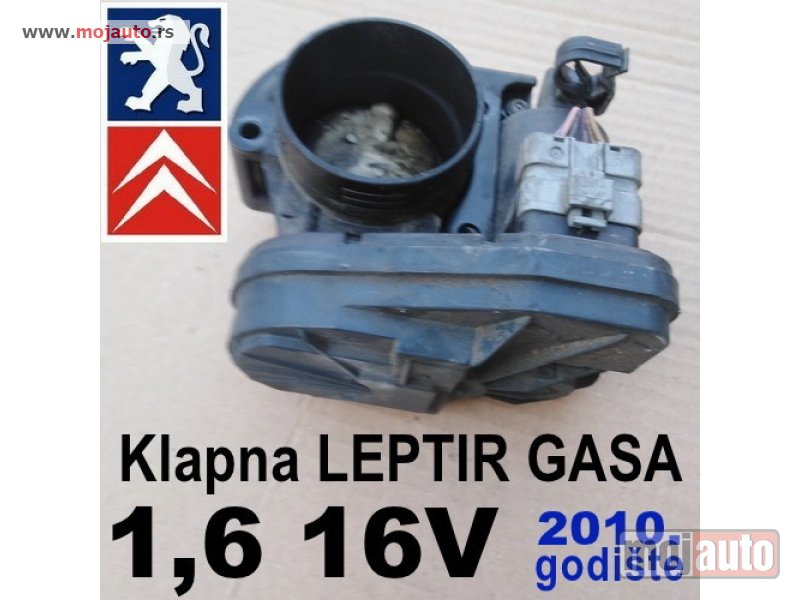 KLAPNA GASA 1,6 16V Pežo 0280750164 Peugeot Citroen