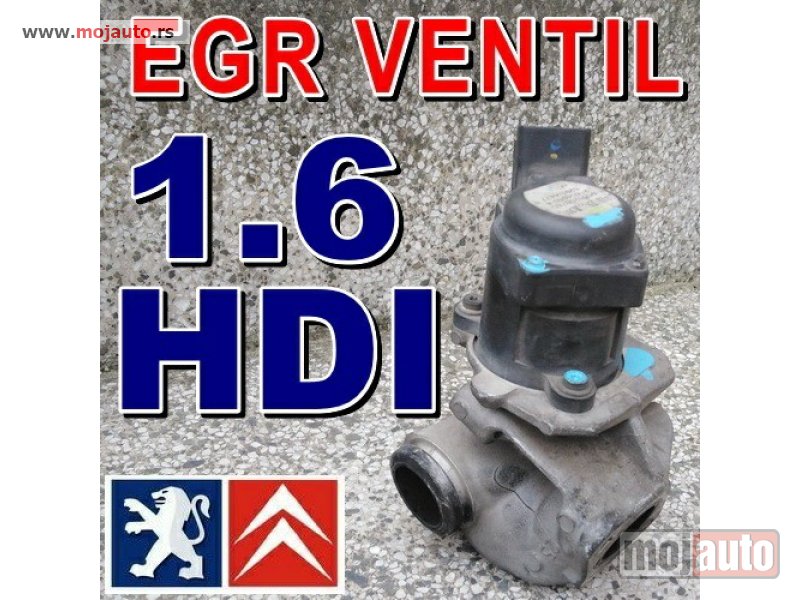 EGR VENTIL 1,6 HDI Pežo Citroen Peugeot