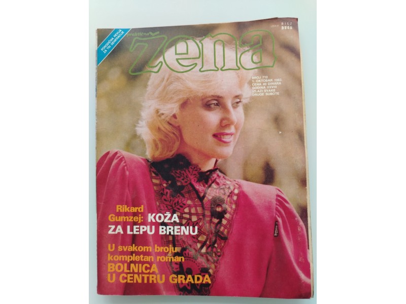 LEPA BRENA - ZENA BR. 712 - 1.10.1983.GOD.