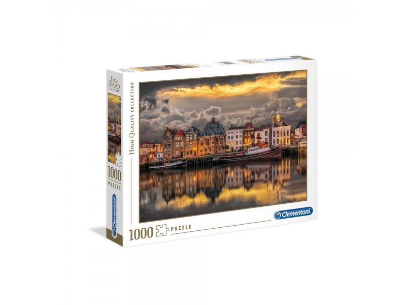 Clementoni Puzzle 1000 HQC Dutch Dreamworld CL39421