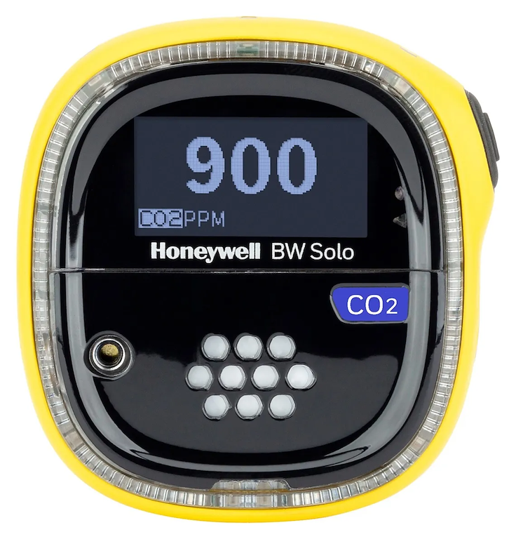 BW | Honeywell BW Solo CO2 detektor za gas za ugljen-dioksid (CO2) 0-50000 ppm - sa ili bez bežične funkcije