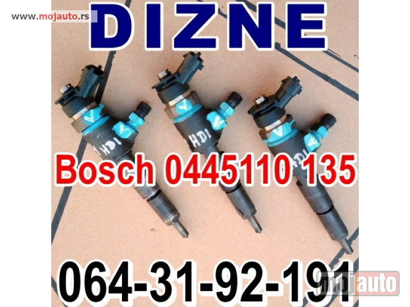 DIZNE 1,4 hdi Bosch 0445110 135 Pežo Peugeot Citroen