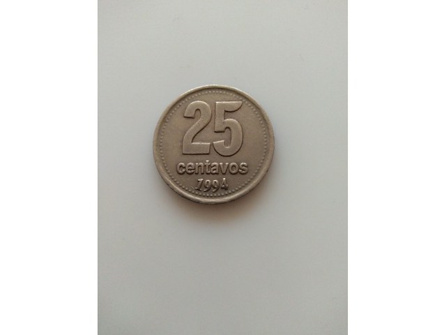 25 centi Argentina, 1994.