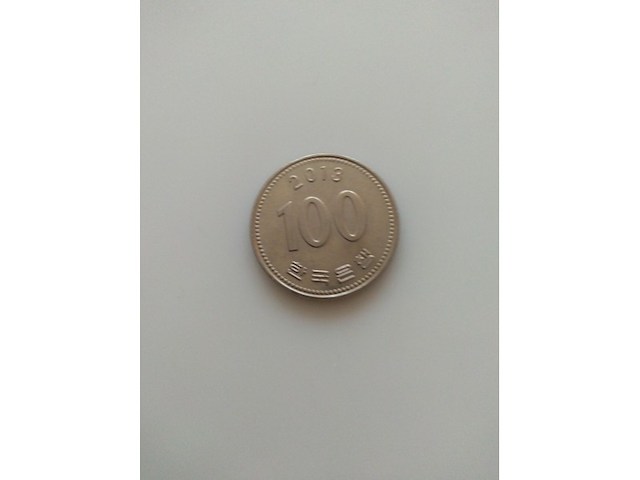 100 Vona, Južna Koreja, 2013.