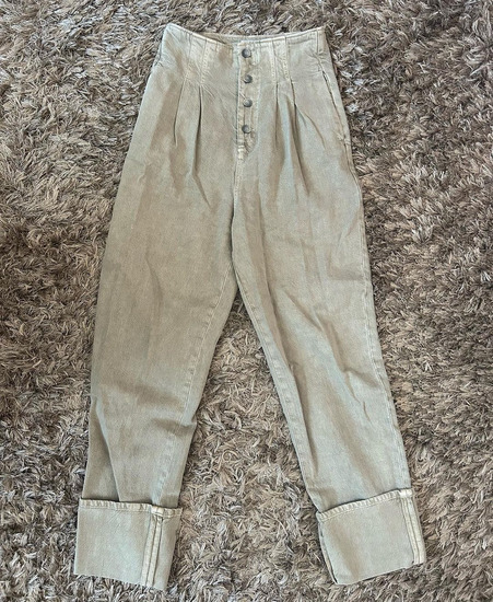 SNIŽENJE Massimo Dutti pamučne pantalone