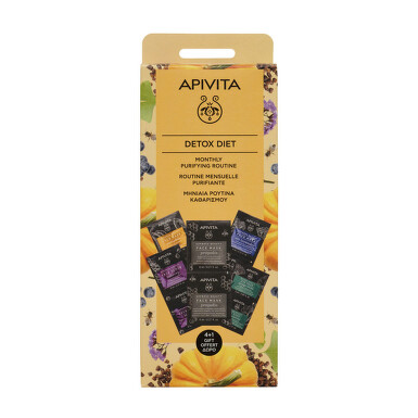 Apivita Express Beauty Detox rutina, 4+1 PROMO