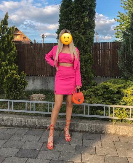 Roze komplet