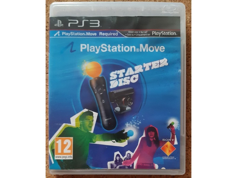 PS3 - Playstation move - Starter Disk