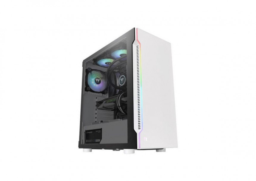 Kućište Thermaltake H200 TG RGB/White/Glass/CA-1M3-00M6WN-00