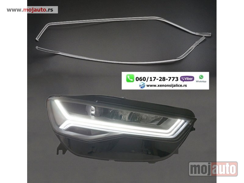 Led dnevno svetlo fabricki model u faru audi a6 c7 15-18 led