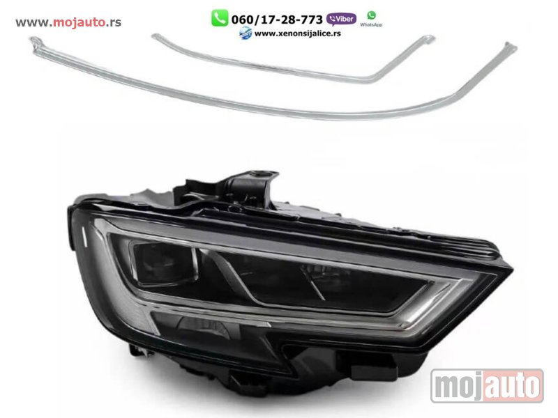 Led dnevno svetlo fabricki model u faru audi a3 16-19 led