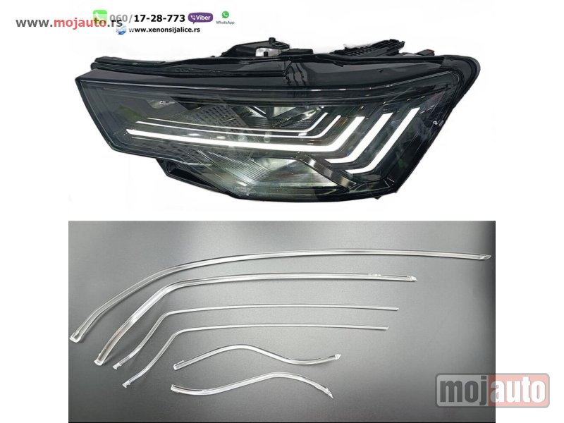 Led dnevno svetlo fabricki model u faru audi a6 c8 matrix