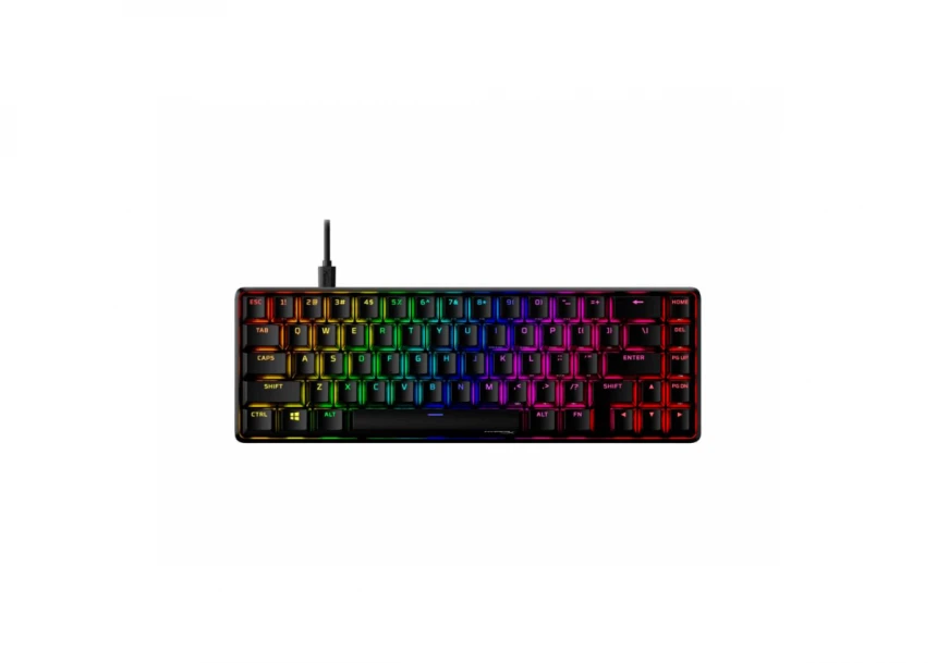 Tastatura HP HyperX Alloy Origins 65/Mehanička/Gaming/ HX Red/US Layout/4P5N4AA/crna