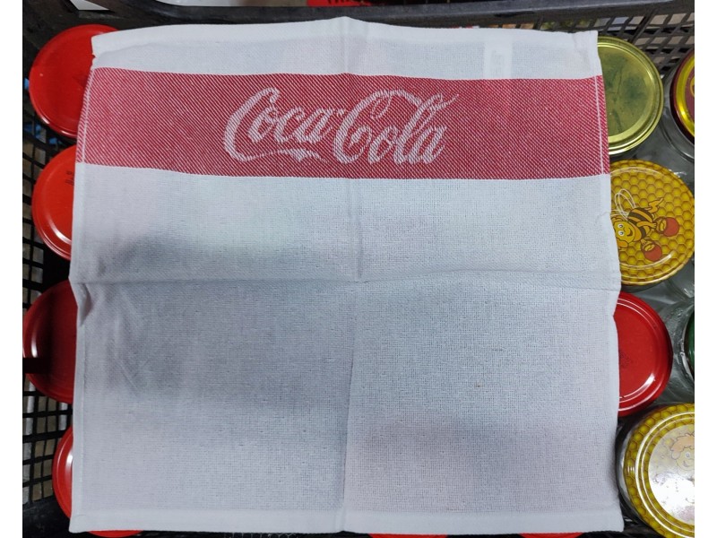 COCA COLA KRPA PAMUCNA 33X35CM NOVO