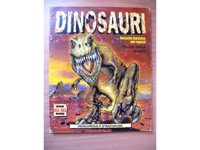 DINOSAURI - Album sa sličicama