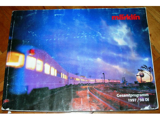 Märklin katalog modeli železnica 1997/98