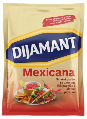 PRELIV ZA SALATU MEXICANA DIJAMANT 90G
PRELIV ZA SALATU MEXICANA DIJAMANT 90G