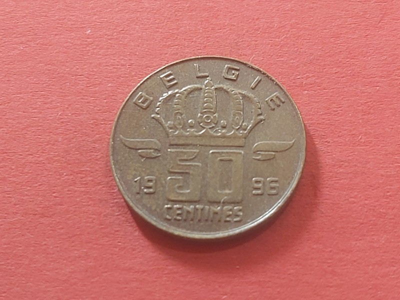 Belgija - 50 centimes 1996 god