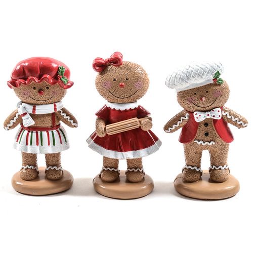Viter novogodišnji figura gingerbread h.16cm