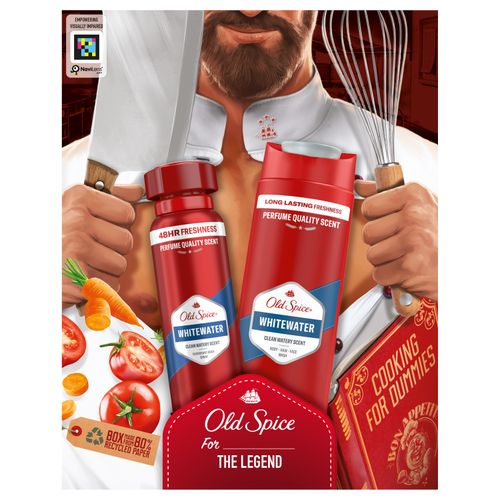 Old Spice x-mass WhiteWater CHEF muški poklon set