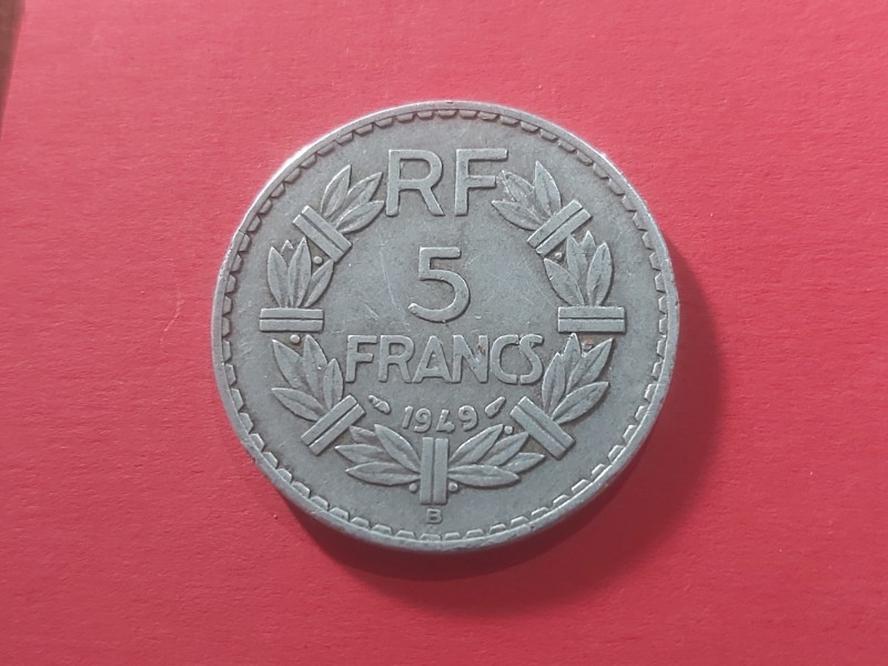 Francuska - 5 francs 1949 god