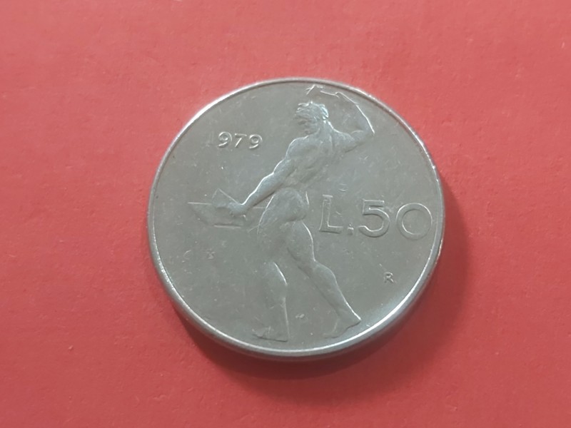 Italija - 50 lira 1979 god