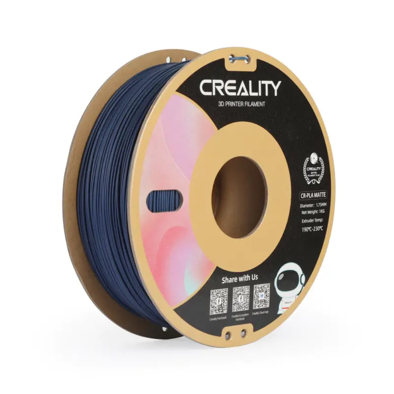 Creality CR-PLA MATT 1,75mm 1kg TEGET (NAVY BLUE)