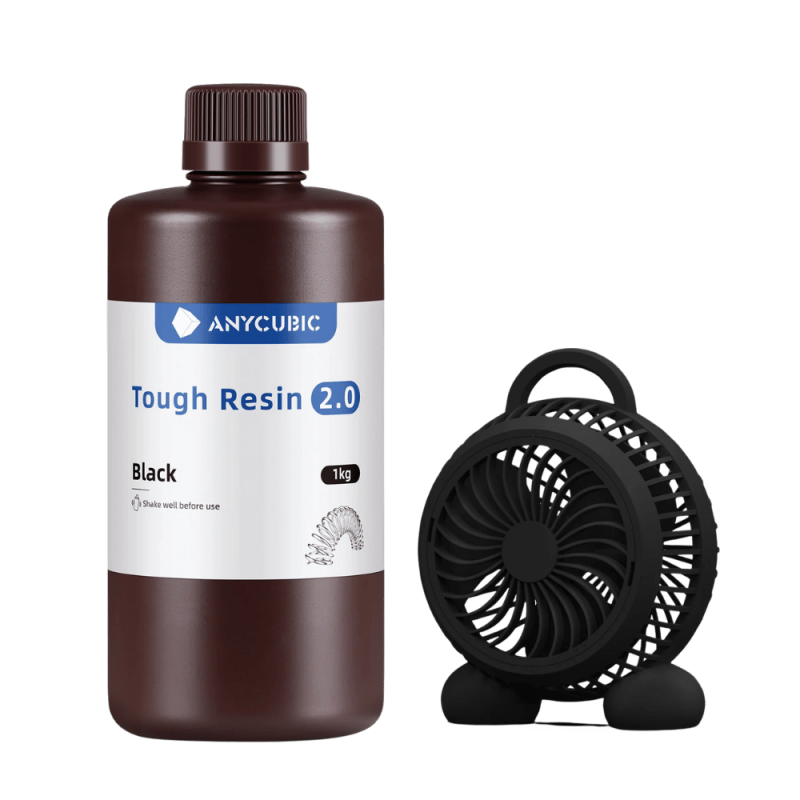 Anycubic Tough 2.0 Resin 1kg CRNA (BLACK)