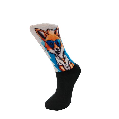 SOCKS BMD Štampana čarapa broj 2 art.4730 veličina 39-42 Lisac